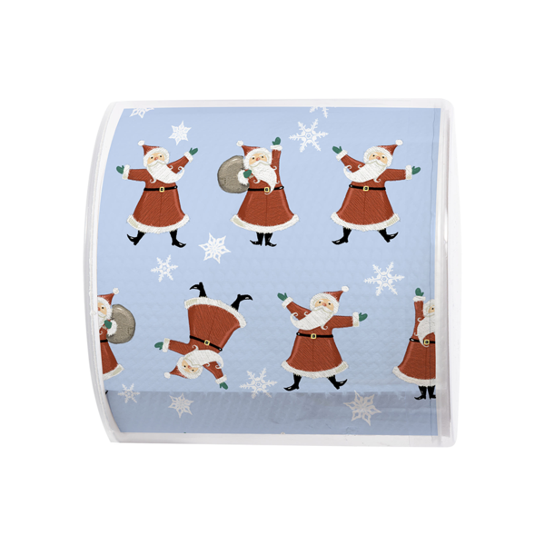 PAPER+DESIGN TOILET PAPER - DANCING SANTAS