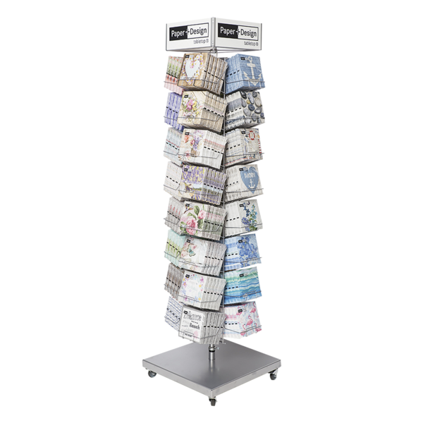 PAPER+DESIGN PREMIUM SPINNER STAND (HOLDS 32 STYLES - 192 TOTAL)