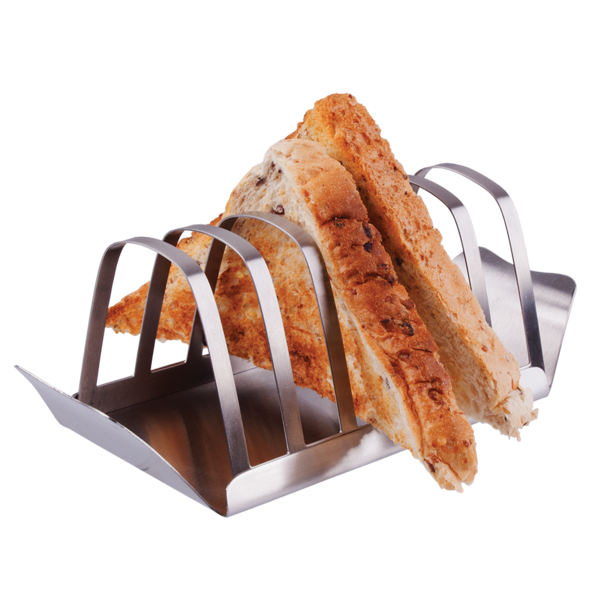 APPETITO STAINLESS STEEL TOAST RACK W/ TRAY