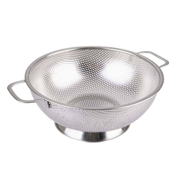 APPETITO STAINLESS STEEL PERFORATED COLANDER 22.5CM DIA.
