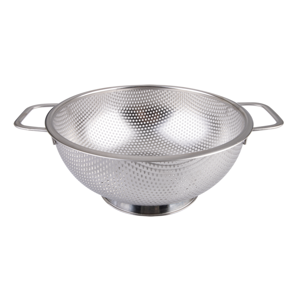 APPETITO STAINLESS STEEL PERFORATED COLANDER 22.5CM DIA.