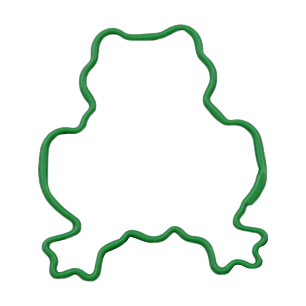 R&M FROG COOKIE CUTTER 7.6CM - GREEN