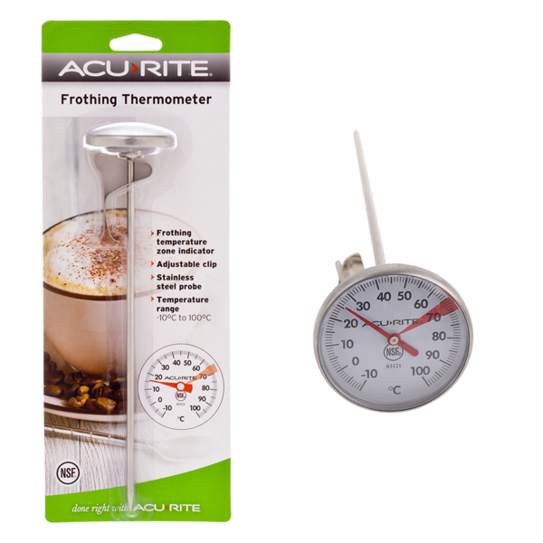 ACURITE LARGE FROTHING THERMOMETER (4CM DIA. DIAL)
