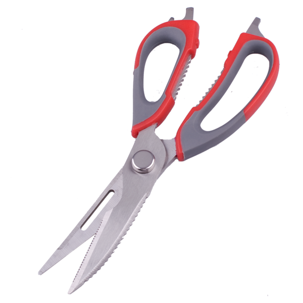 APPETITO KITCHEN SHEARS - RED/GREY