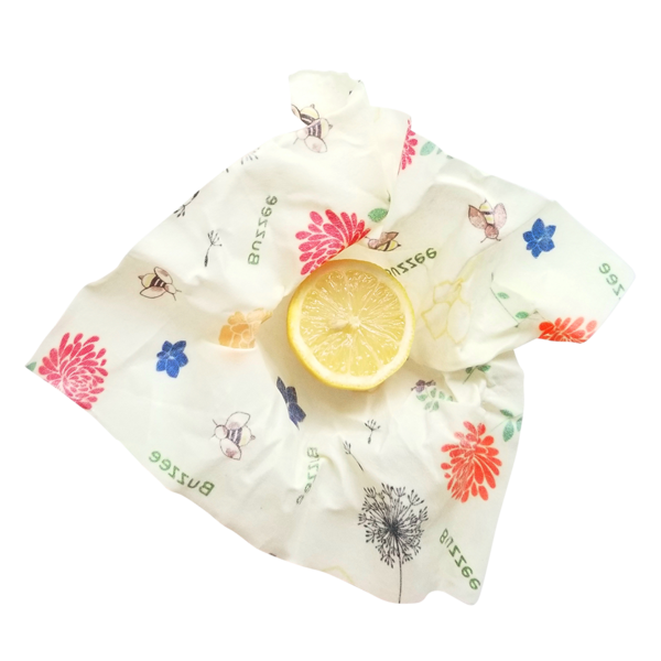BUZZEE ORGANIC BEESWAX WRAPS PACK 4