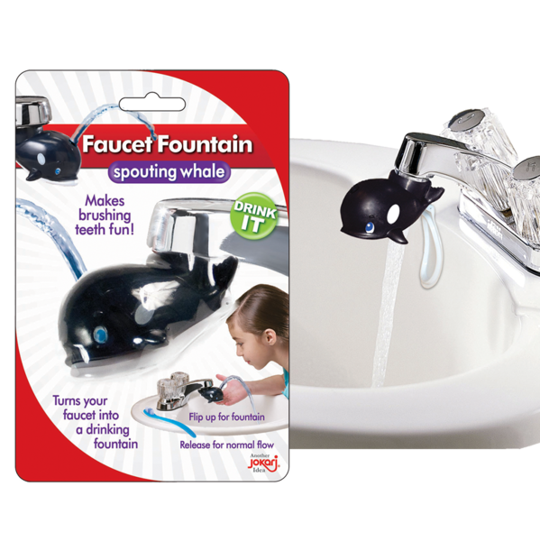 JOKARI WHALE FAUCET FOUNTAIN - BLACK/WHITE