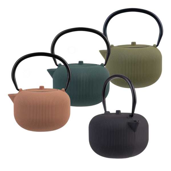 TEAOLOGY CAST IRON TEAPOT 700ML - SERENITY