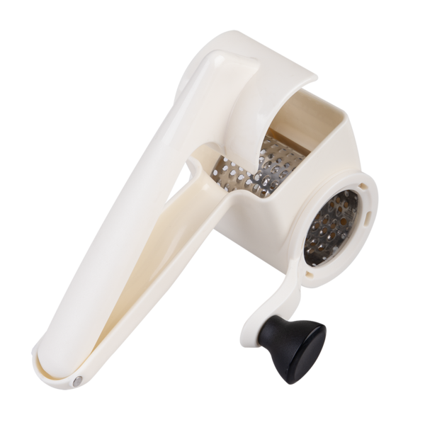 APPETITO ROTARY CHEESE GRATER - WHITE/BLACK