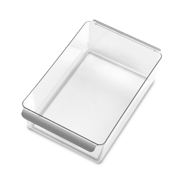 MADESMART WIDE DEEP BIN - GREY