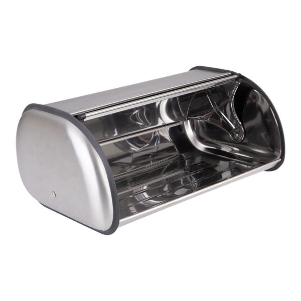 POLDER DELUXE BREAD BIN - BRUSHED NICKEL