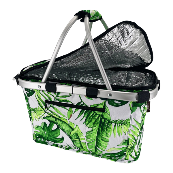 SACHI INSULATED CARRY BASKET W/ LID