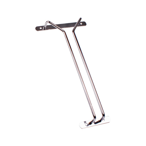 BARTENDER SINGLE GLASS STEMWARE RACK 28CM - CHROME