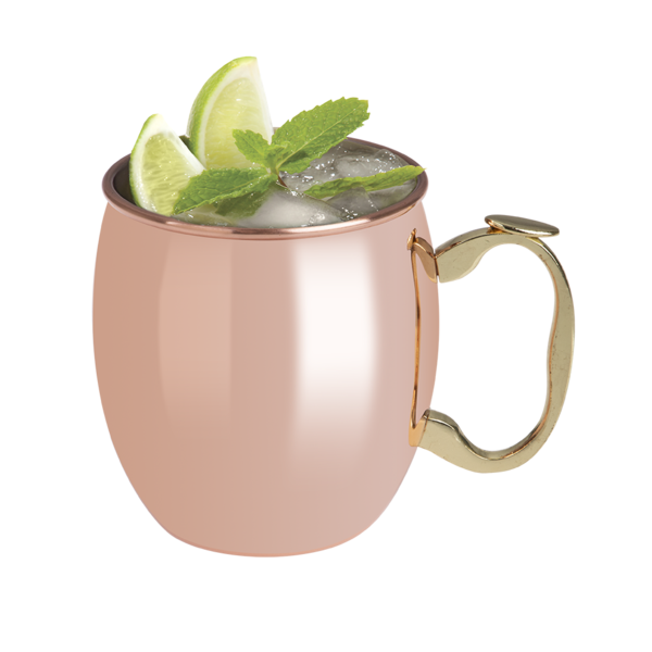 BARTENDER MOSCOW MULE MUG COPPER PLATED 530ML
