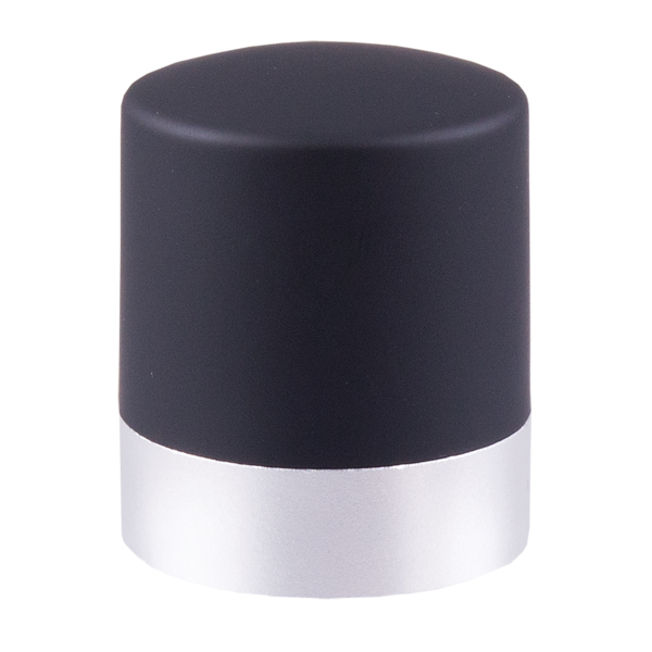 BARTENDER TWIST-LOCK CHAMPAGNE RESEALER - SILVER