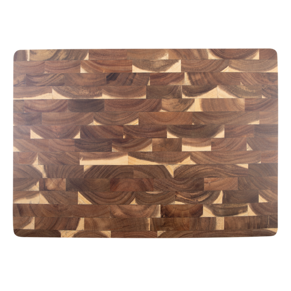 ALFRESCO LANE ACACIA WOOD END GRAIN CUTTING BOARD 50 X 35 X 3CM