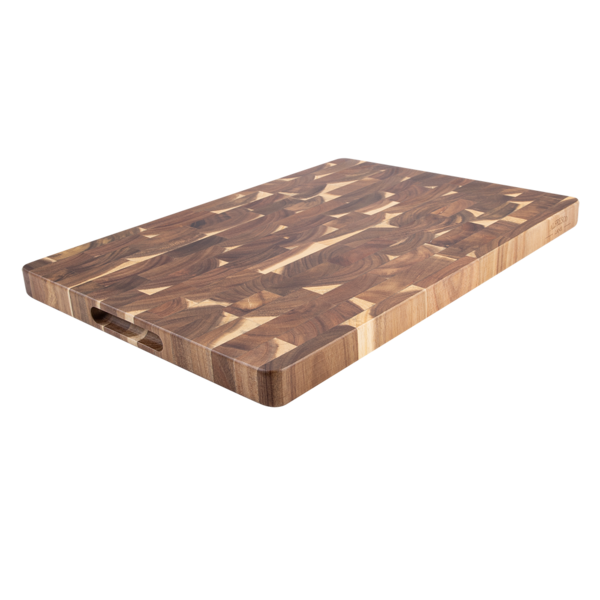 ALFRESCO LANE ACACIA WOOD END GRAIN CUTTING BOARD 50 X 35 X 3CM