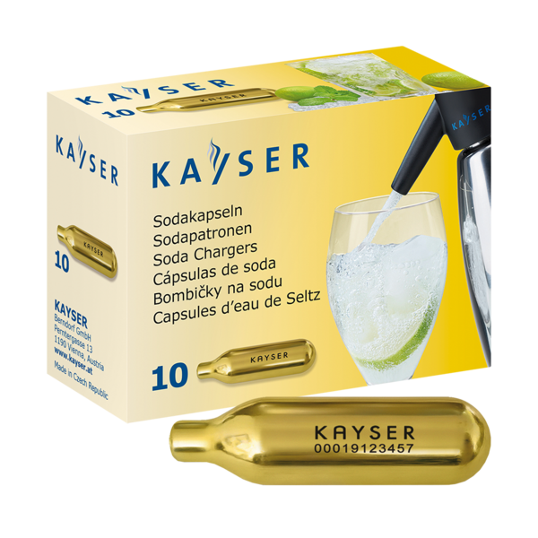 KAYSER SODA CHARGER BULBS PACK 10