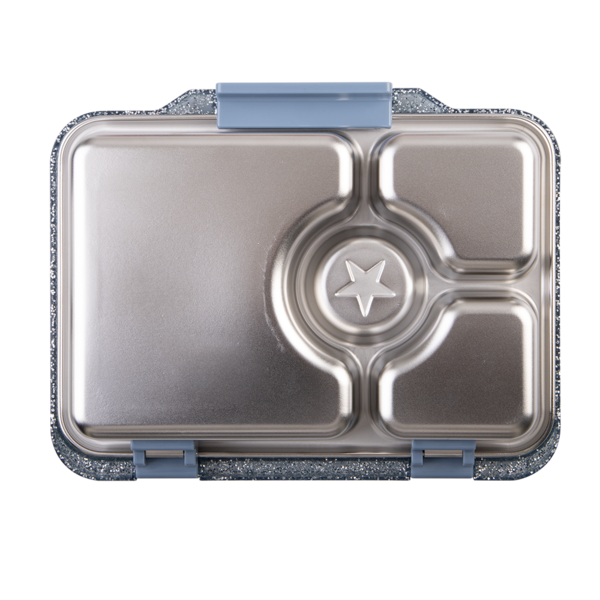 YUMBOX PRÊT STAINLESS STEEL BENTO BOX 4 COMPARTMENT