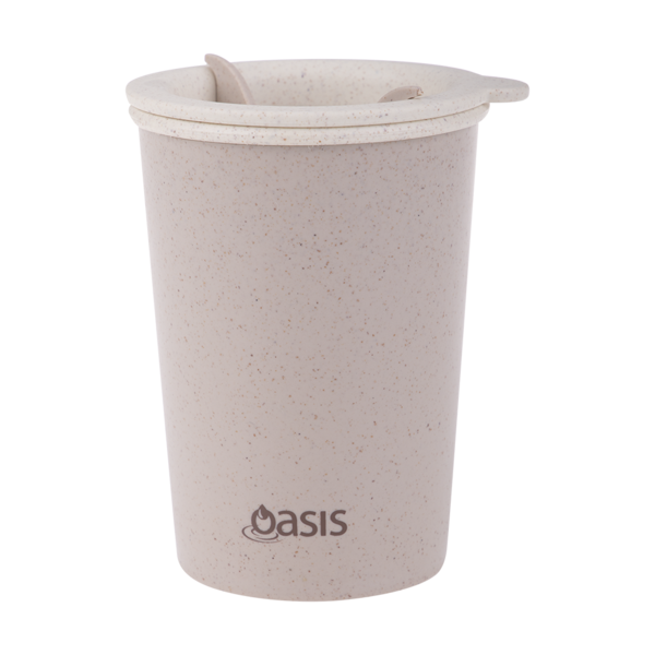 OASIS DOUBLE WALL "ECO CUP" 300ML (CDU 12) - 3 ASST. COLOURS