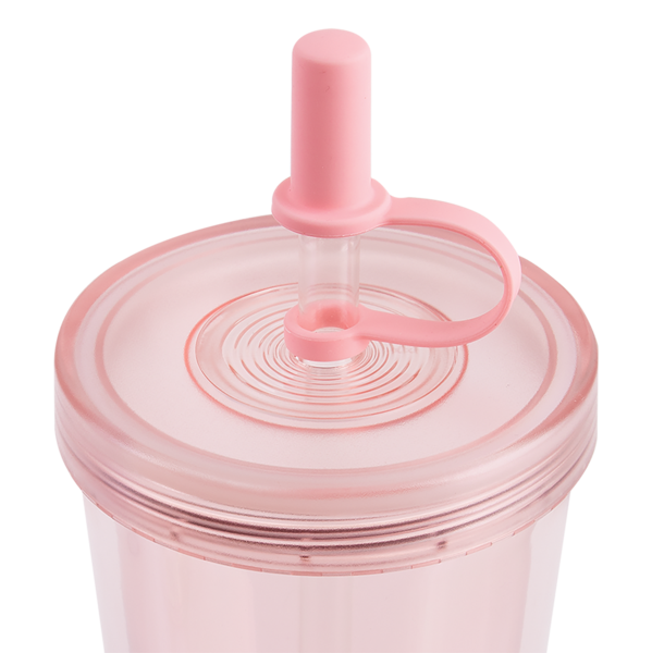 OASIS DOUBLE WALL SMOOTHIE TUMBLER W/ STRAW 520ML